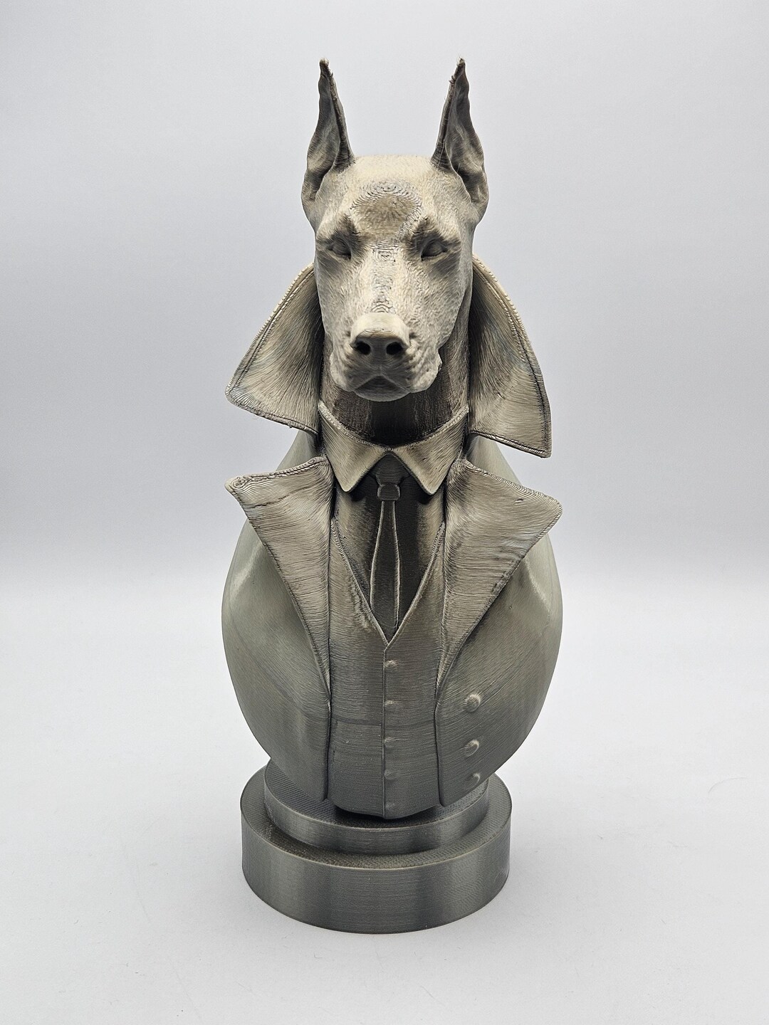 Doberman Dog Bust 3d-printed - Etsy