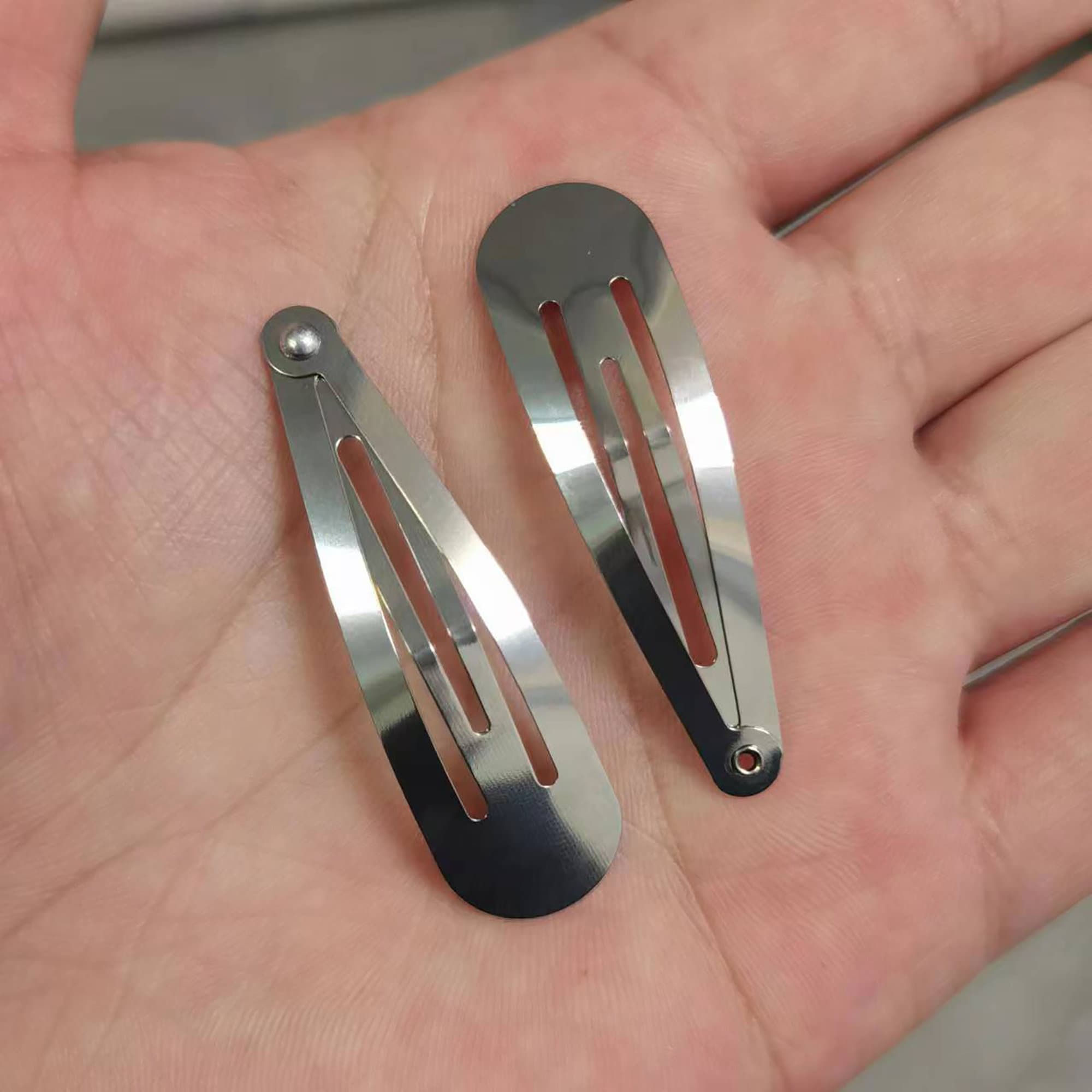 Hair Clip Base,anti-rust Stainless Steel Hair Clips Fashion Hairpin ...