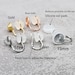 Clip on Converter Kit-versatile Tool for Converting Pierced Earrings to ...