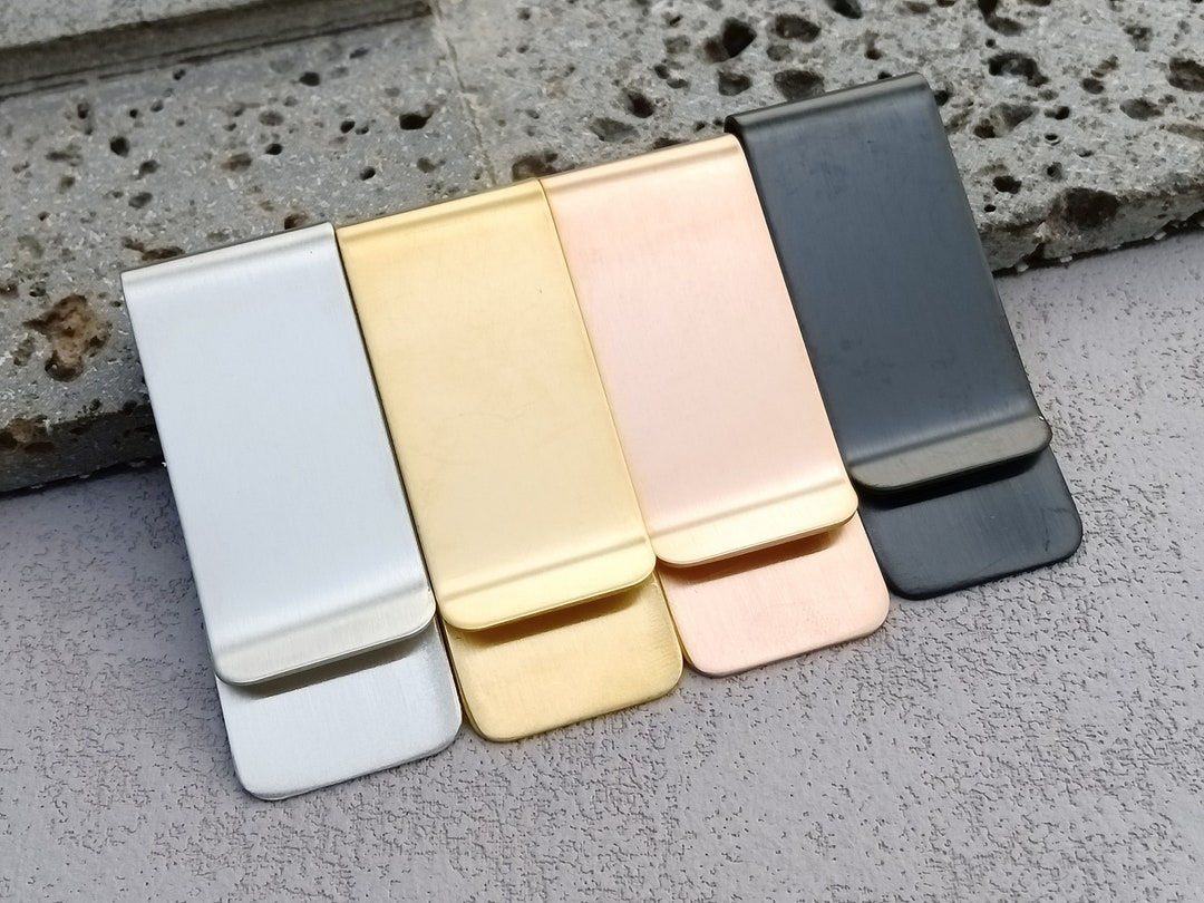 Engravable Money Clip|stainless Steel Money Clip Blank|wallet Cash ...