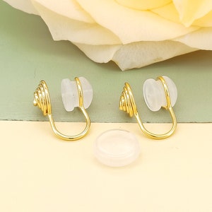 Earring Converter-change Earring Post to Non-pierced Clip-ons ...