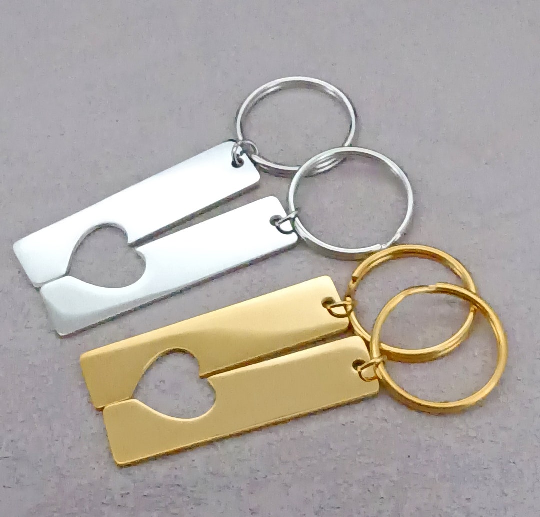 304 Stainless Steel Mirror Polishing Blank Bar Keychain|18k Vacuum ...