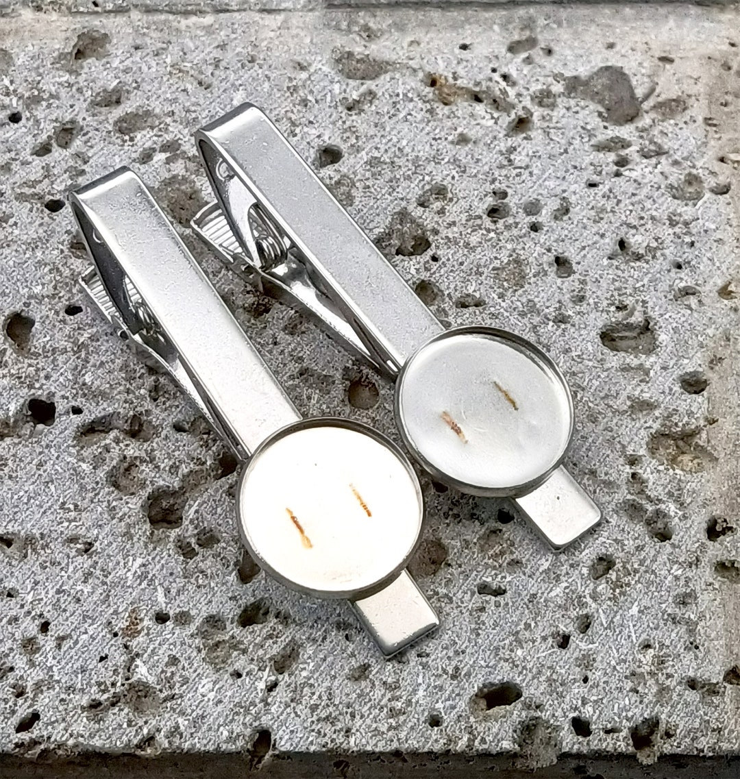 High Quality 304 Stainless Steel Tie Clip Bezel| Tie Tack for 16mm ...