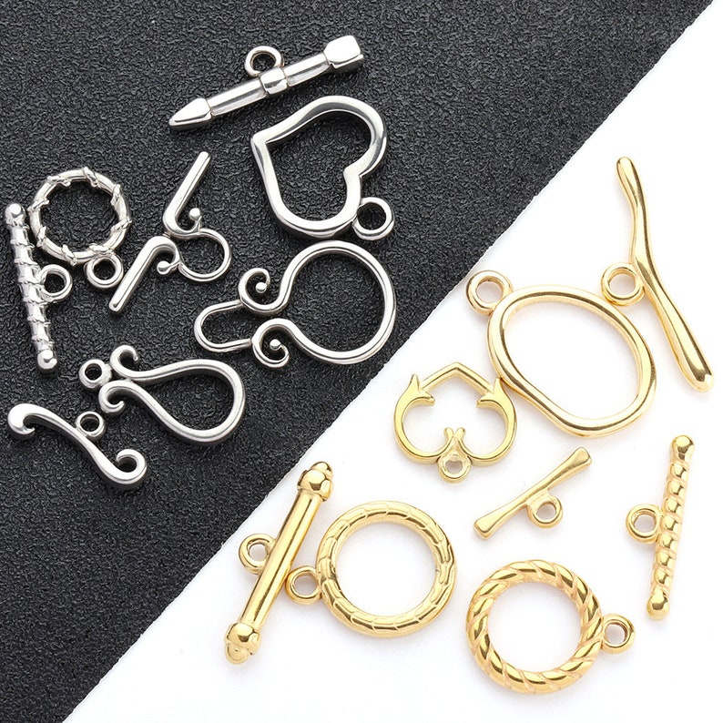 316L Stainless Steel Toggle Buckle Set|ot Buckle|large Toggle Clasp ...