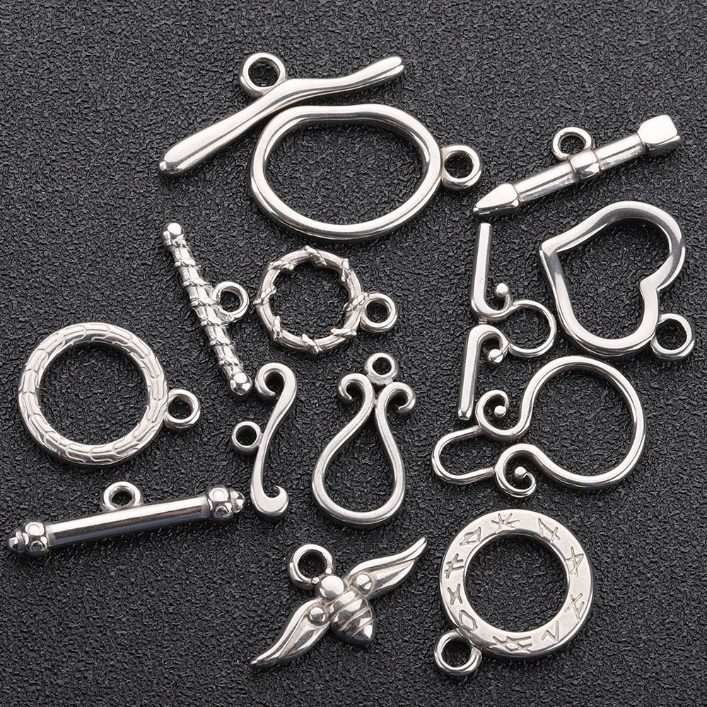 316L Stainless Steel Toggle Buckle Set|ot Buckle|large Toggle Clasp ...