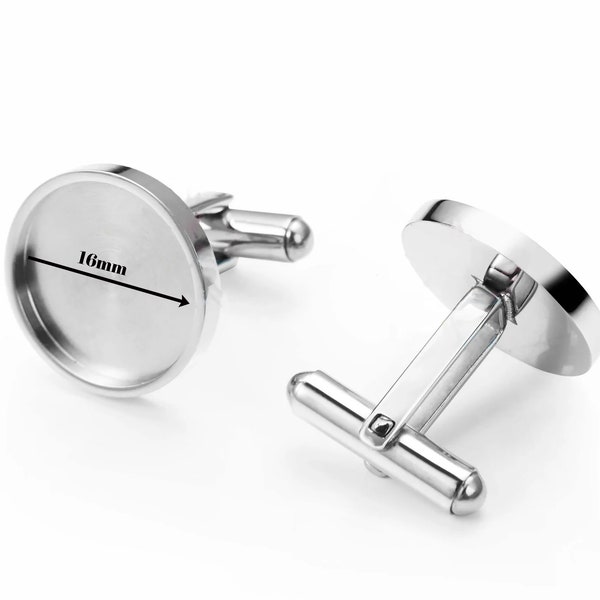Cufflinks Blank - Etsy