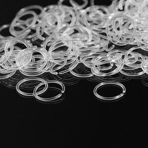 Resin Cartilage Ring,clear Nose Rings Retainer,clear Nose Rings Hoop ...