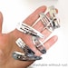 Hair Clip Base,anti-rust Stainless Steel Hair Clips Fashion Hairpin ...