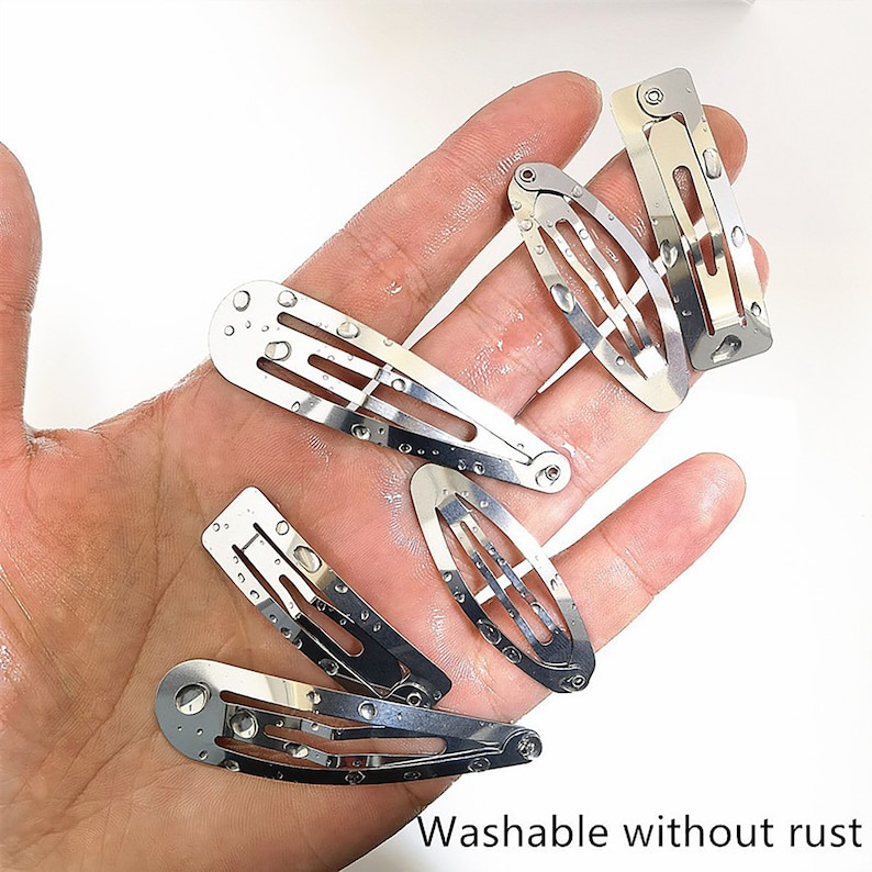 Hair Clip Base,anti-rust Stainless Steel Hair Clips Fashion Hairpin ...