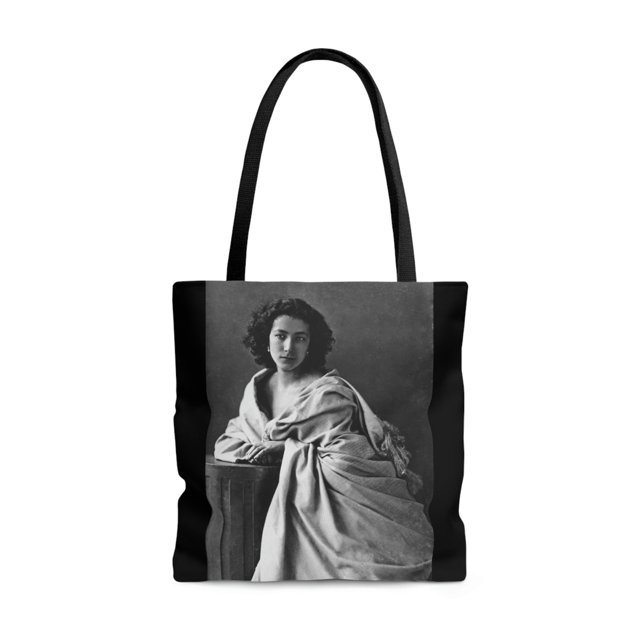 French Actress Sarah Bernhardt Photographed by Félix Nadar 1865 Tote ...