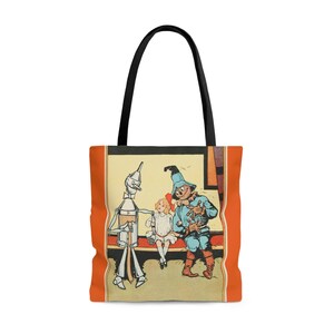 Dorothy, the Scarecrow, and the Tin Woodman Illustration by John R ...