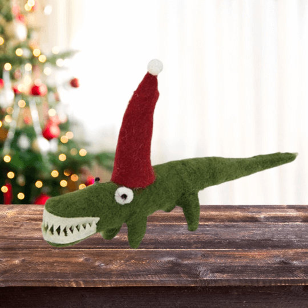 Needle Felted Animals Felted Animals Felted Alligator - Etsy