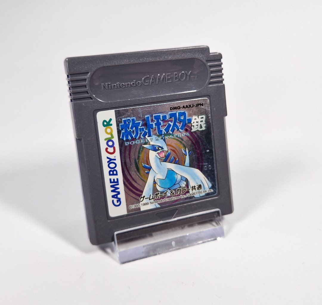 Refurbished Pokemon Silver Edition Gameboy Color Game Japanese Version ...