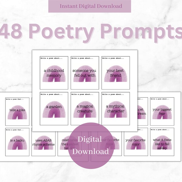 Writing Prompts - Etsy