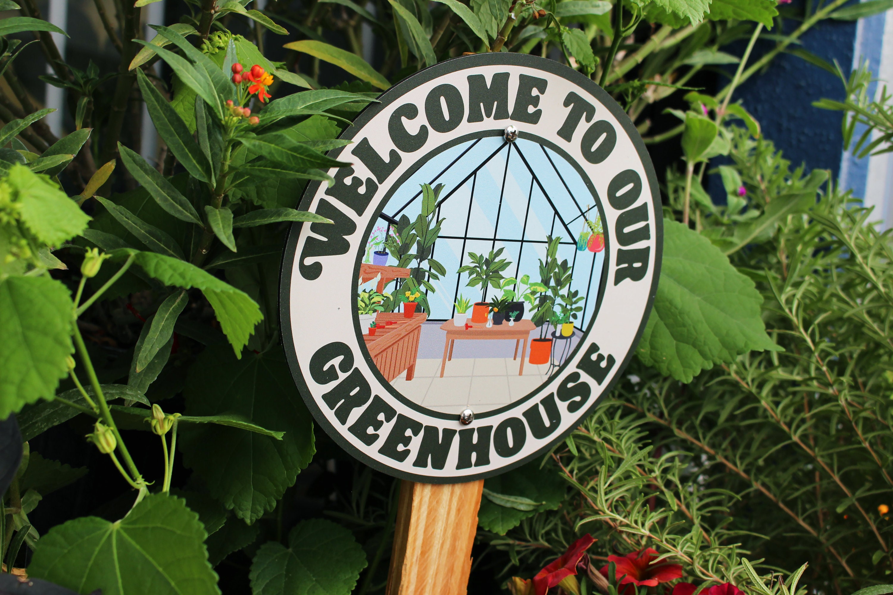 Greenhouse Garden Sign Welcome Garden Sign Victory Garden - Etsy