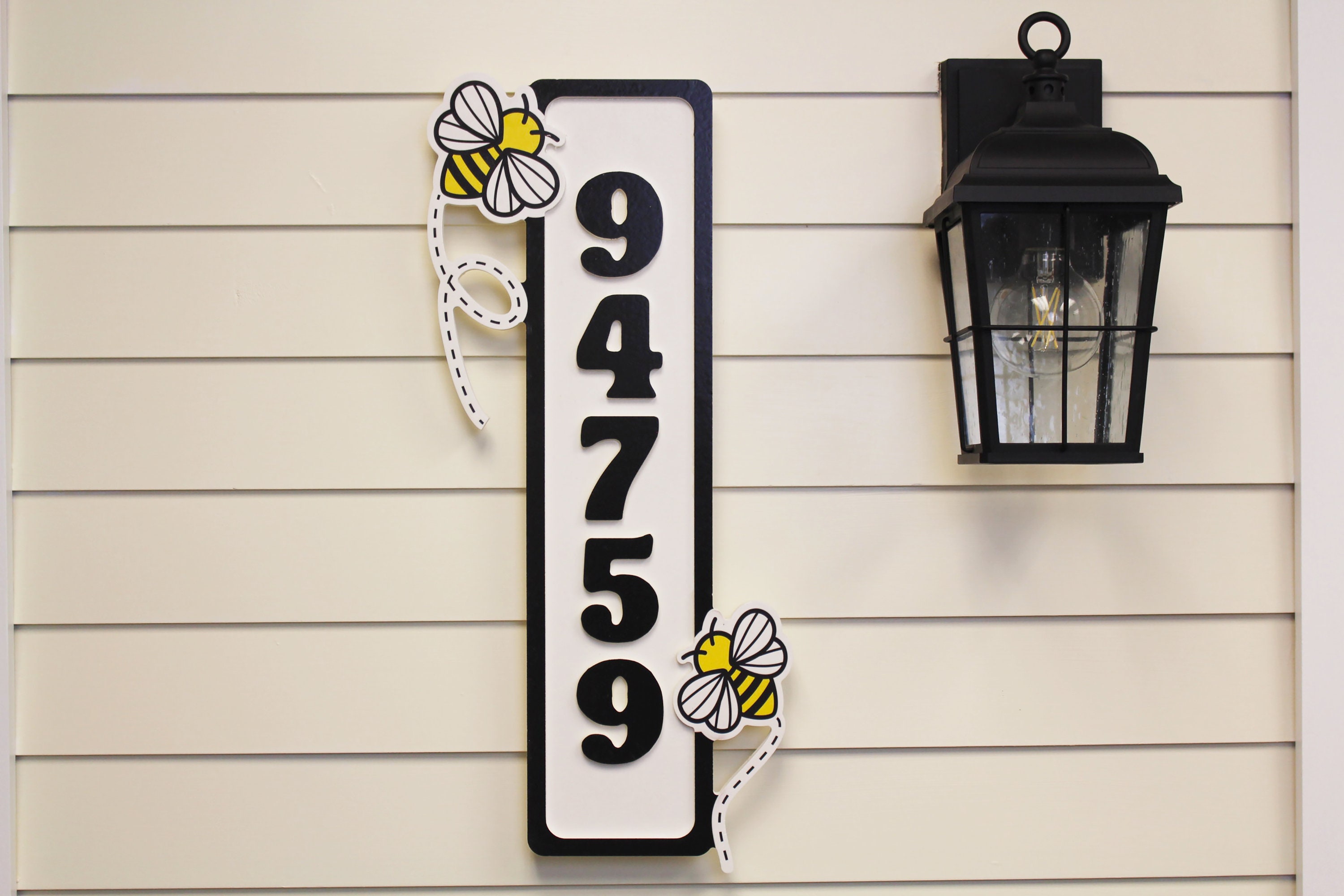 Bee Address Sign, Bees Address Sign for House, Bees House Numbers ...