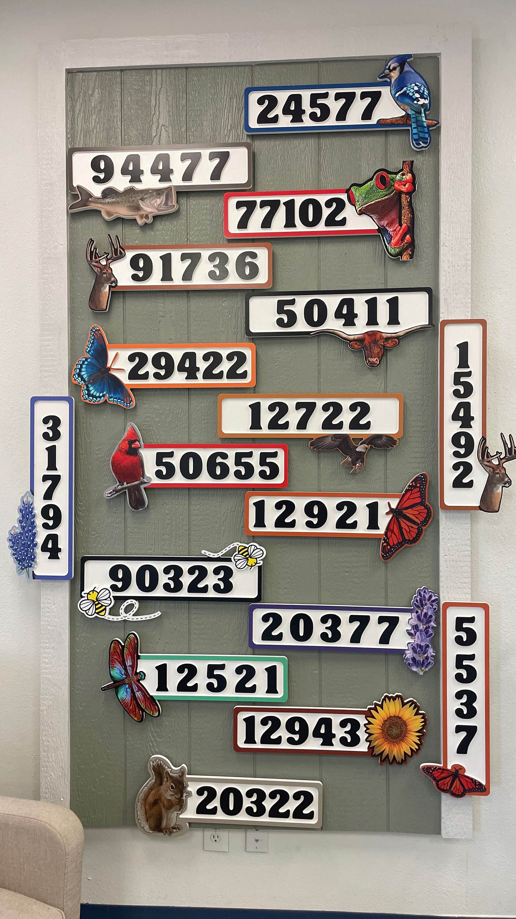 Monarch Butterfly Address Sign Monarch Address Sign Butterfly - Etsy