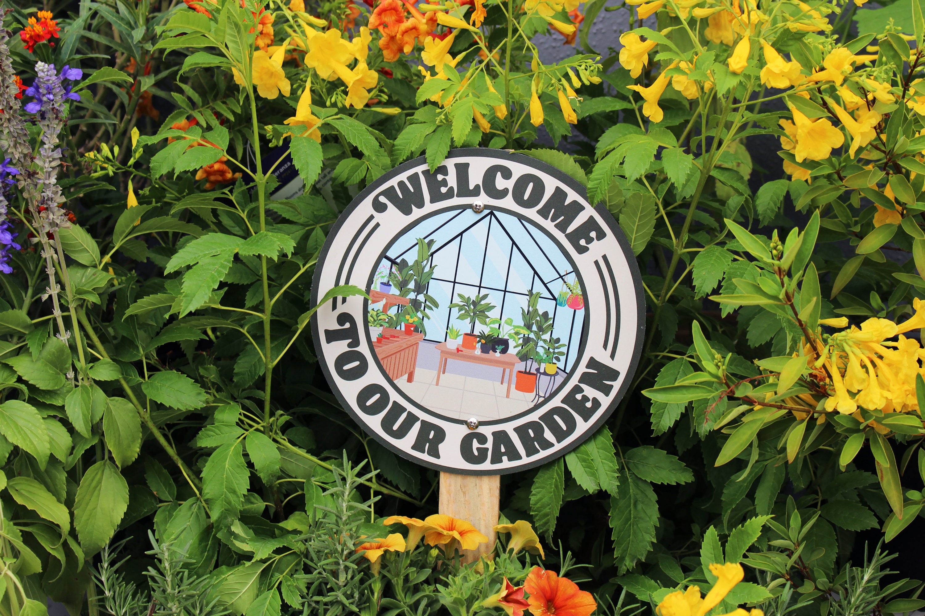 Greenhouse Garden Sign Welcome Garden Sign Victory Garden - Etsy