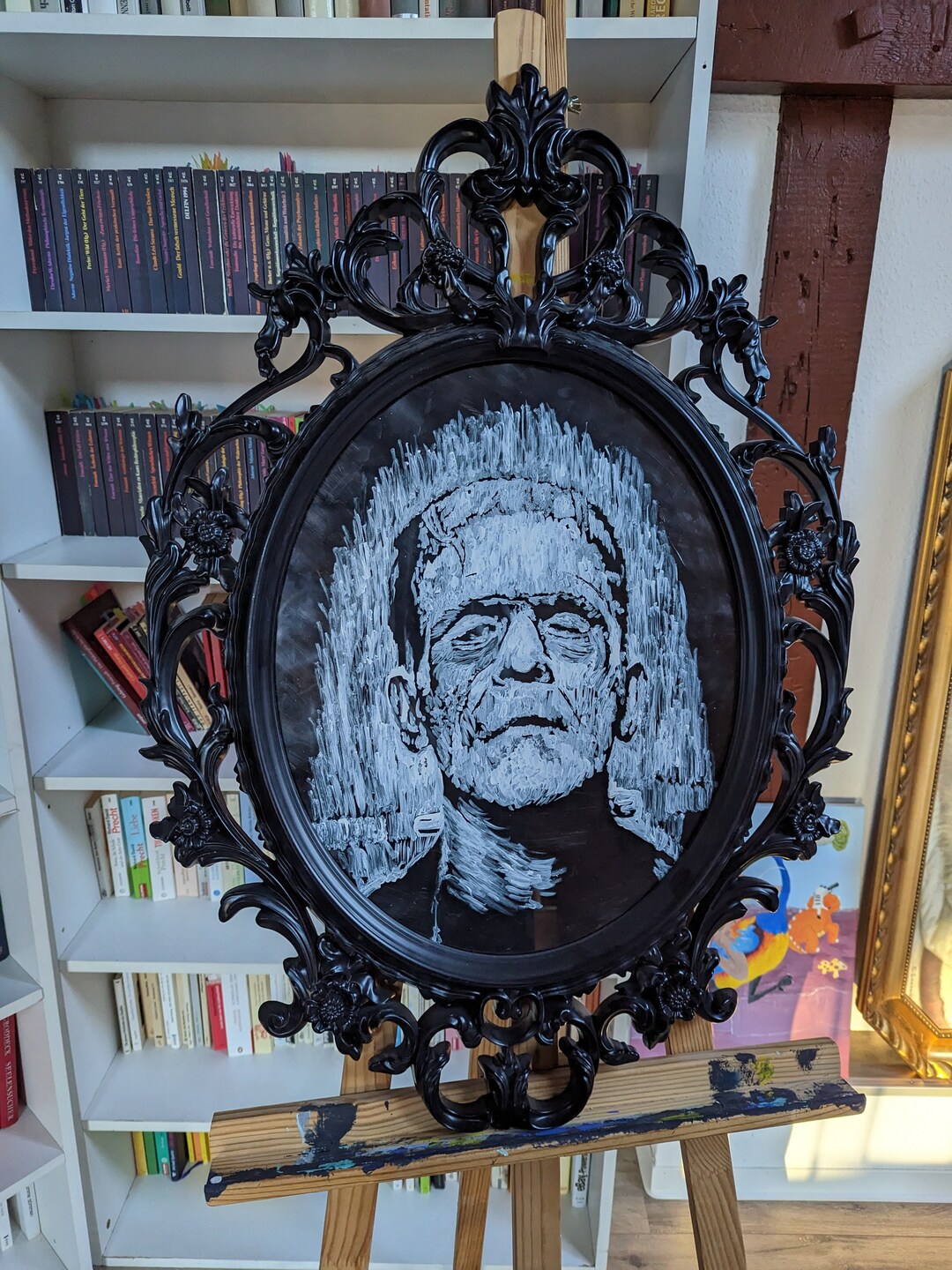 Frankenstein's Monster Photo Frame - Etsy