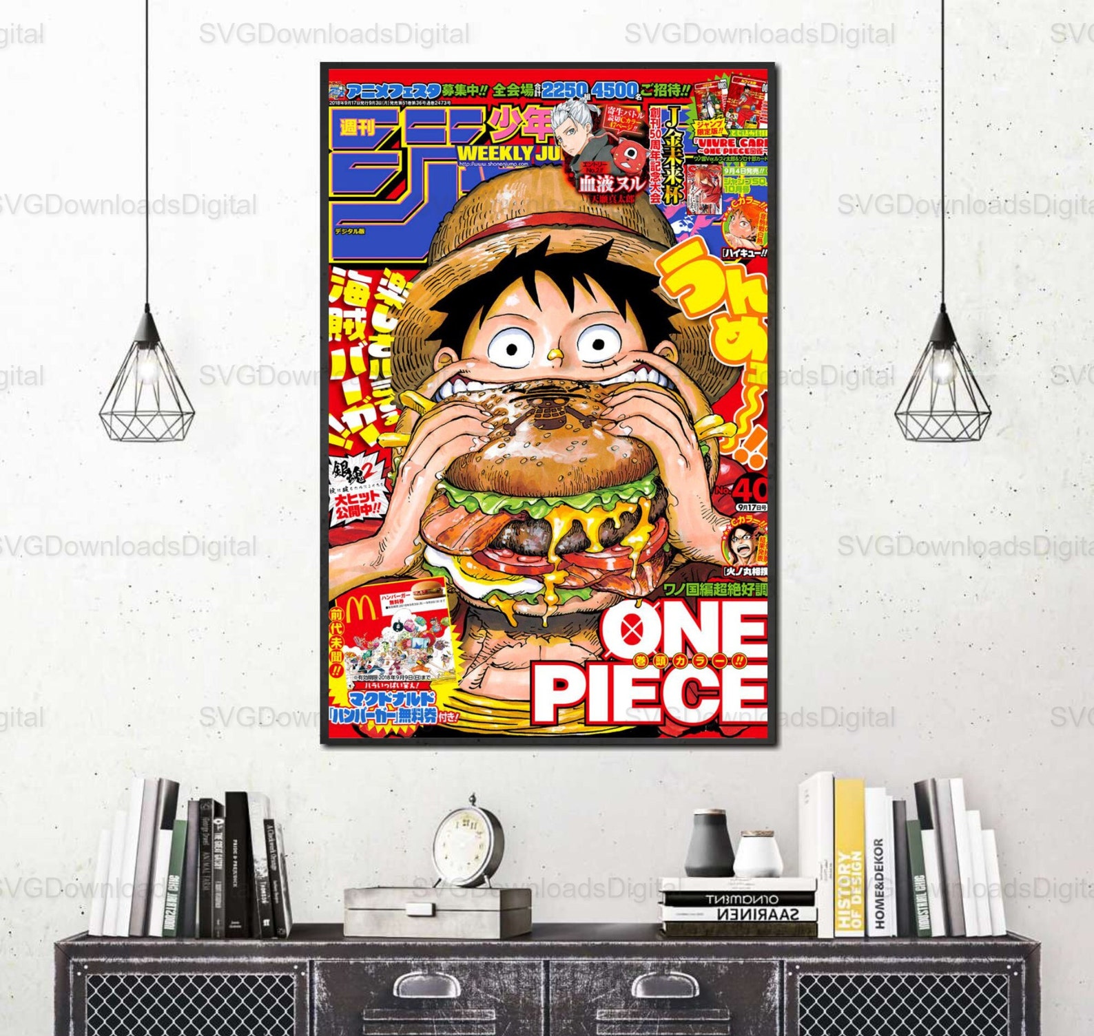 Affiche anime, svg anime, svg japonais, png anime, clipart anime ...