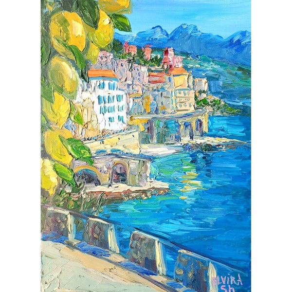 Lemon Painting - Etsy