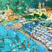 Italy Beach Painting Original Art Amalfi Coast Wall Art Beach Painting ...