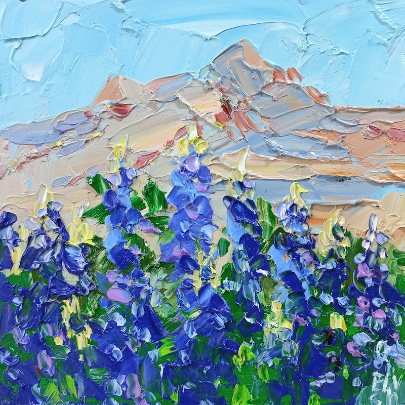 Bluebonnet Art - Etsy