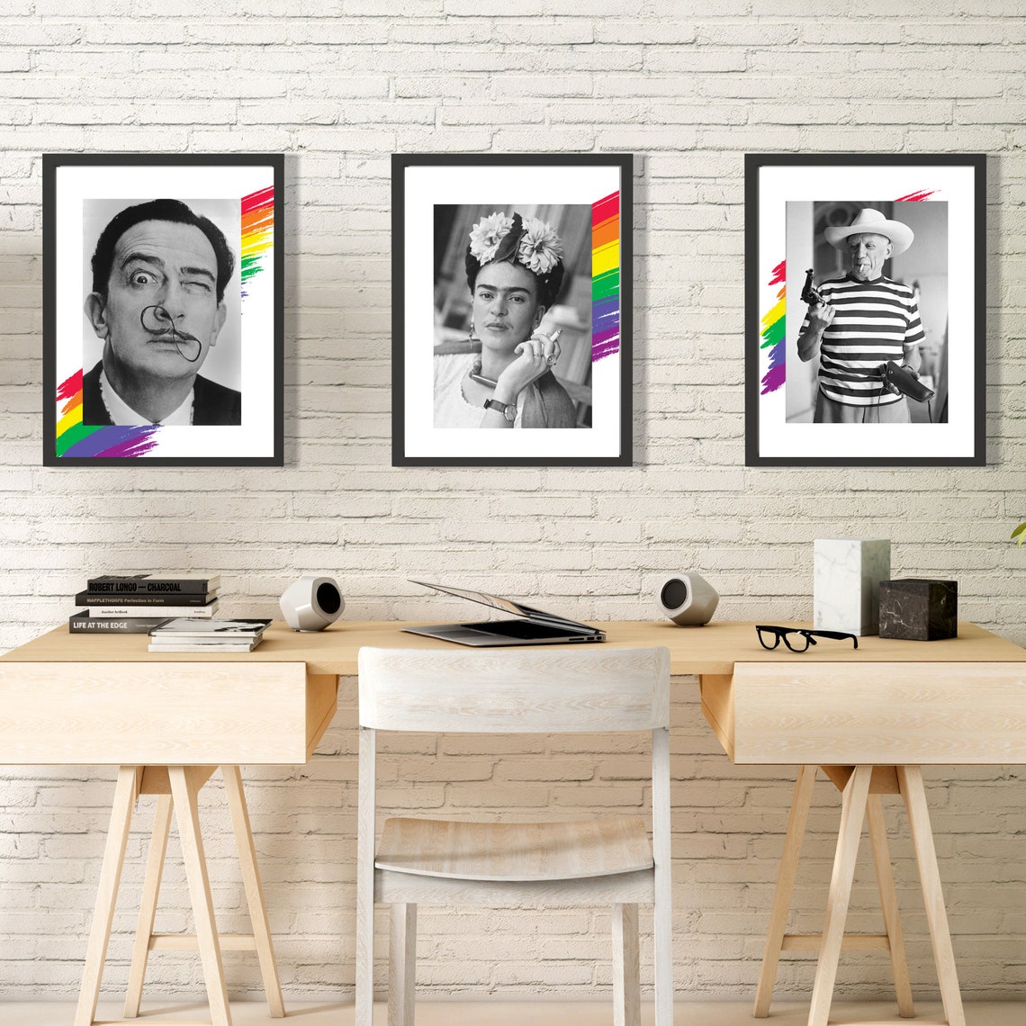 Set of 3 Poster, Pablo Picasso Poster, Printable Digital Poster, Frida ...