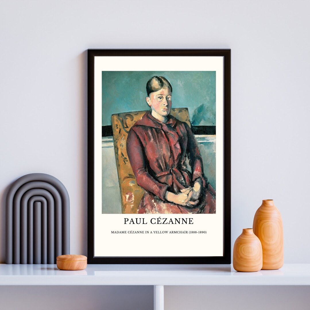 Paul Cezanne Figurative Art Print: Eclectic Home Decor (digital ...