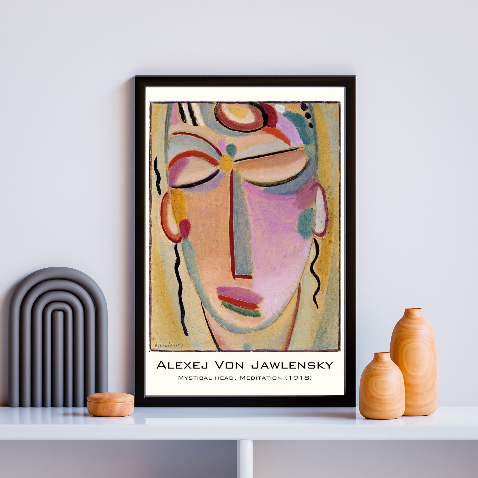 Alexej Von Jawlensky Abstract Head