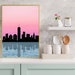 Sunset Sunrise City Poster, Printable Travel Wall Art, Printable ...