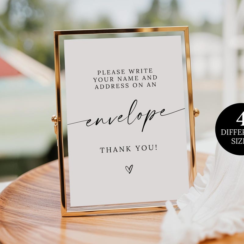 Wedding Tips Envelopes - Etsy