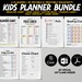 Behavior Chart for Kids, Pack Lunch Editable, Summer Rules Printable ...