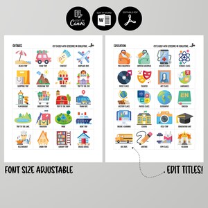 Editable Daily Routine Cards for Kids, Montessori Card for Kids, Daily ...