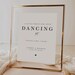 Dancing Feet Sign Template, Printable Wedding Flip Flops Sign, Simple ...