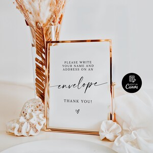 Please Write Your Name and Address on an Envelope, Baby Shower Address ...