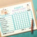 Editable Arctic Animals Reward Chart, Printable Chore Chart for Kids ...