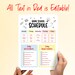 Homeschool Schedule, Chart for Kids Editable, Printable Daily Planner ...