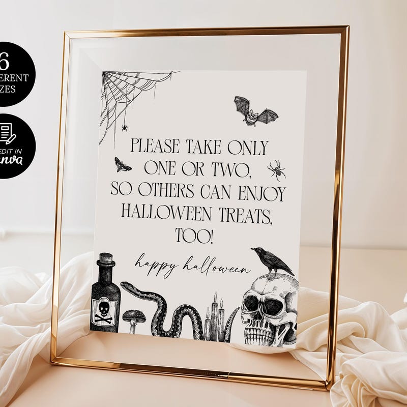 Please Take Only One Sign - Etsy