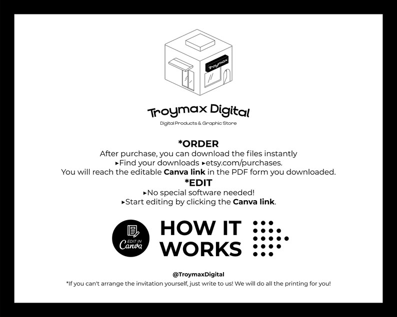 Editable Construction Machines Birthday Party Invitation - Etsy