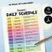 Editable Daily Routine Cards for Kids, Printable Daily Planner, Daily ...
