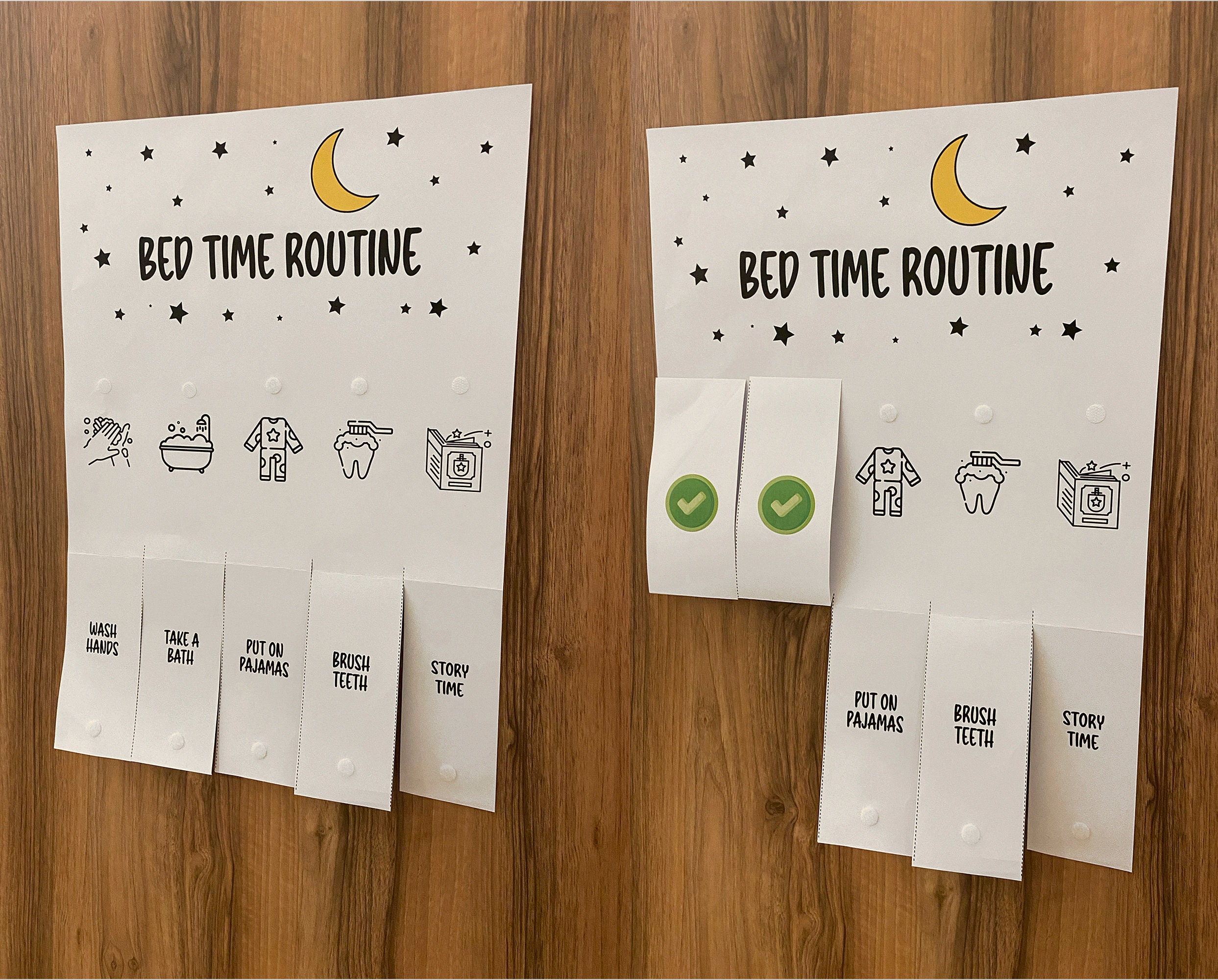 Editable Daily Routine Chart for Kids, Printable Daily Planner for Kids ...