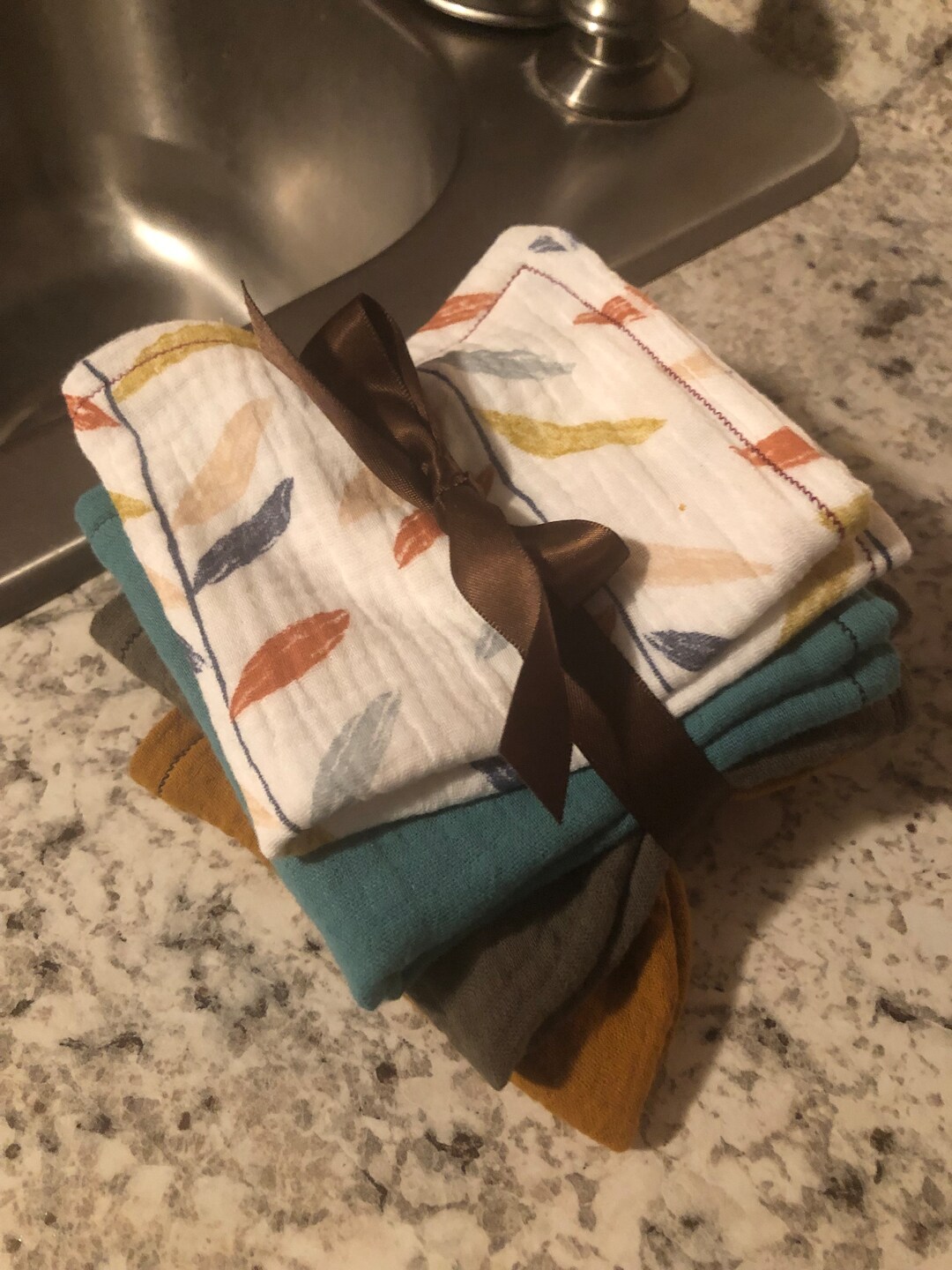 4 Layer Cotton Gauze Kitchen Wash Cloth - Etsy