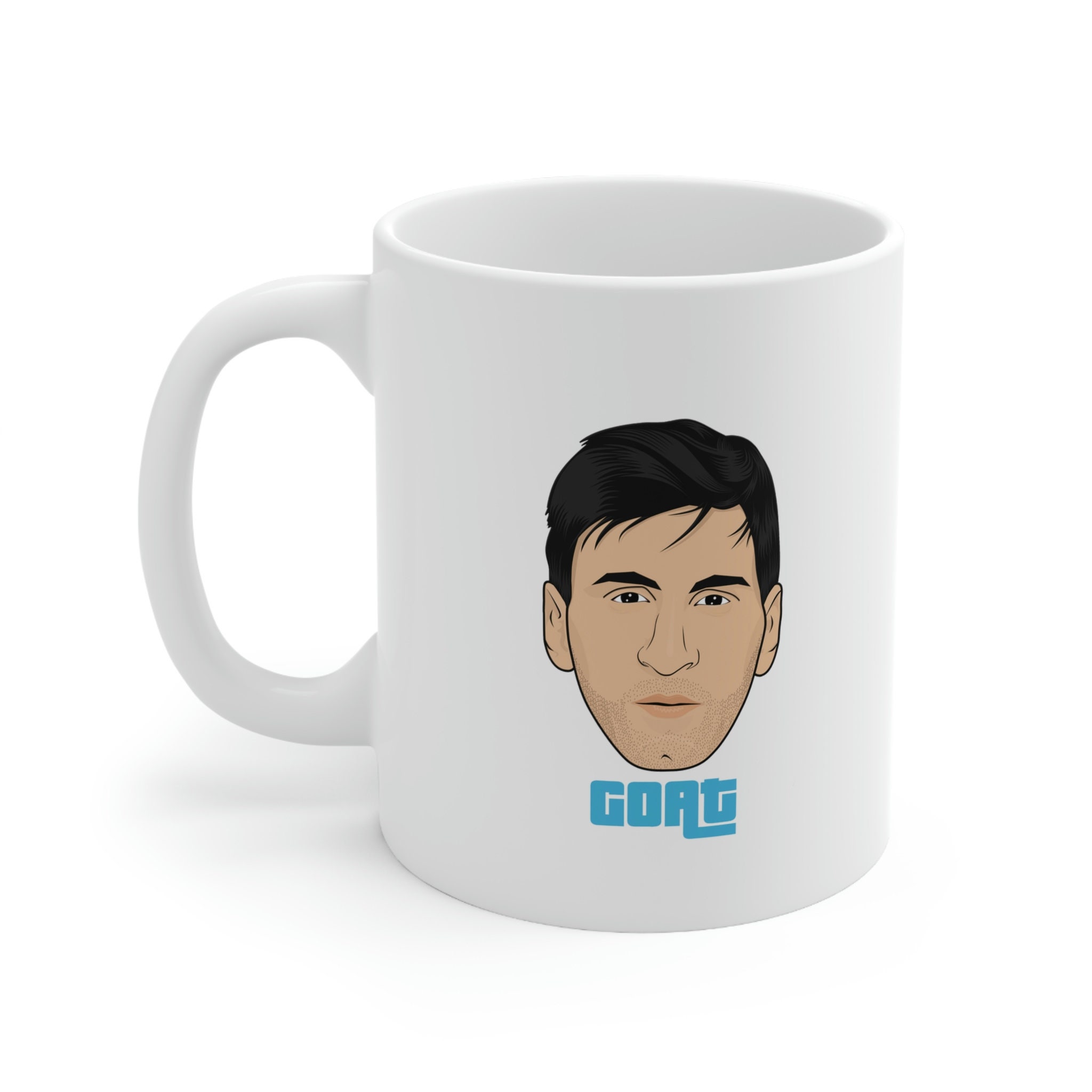 Lionel Messi "GOAT" Ceramic Mug | Argentina 2022 World Cup Champions ...
