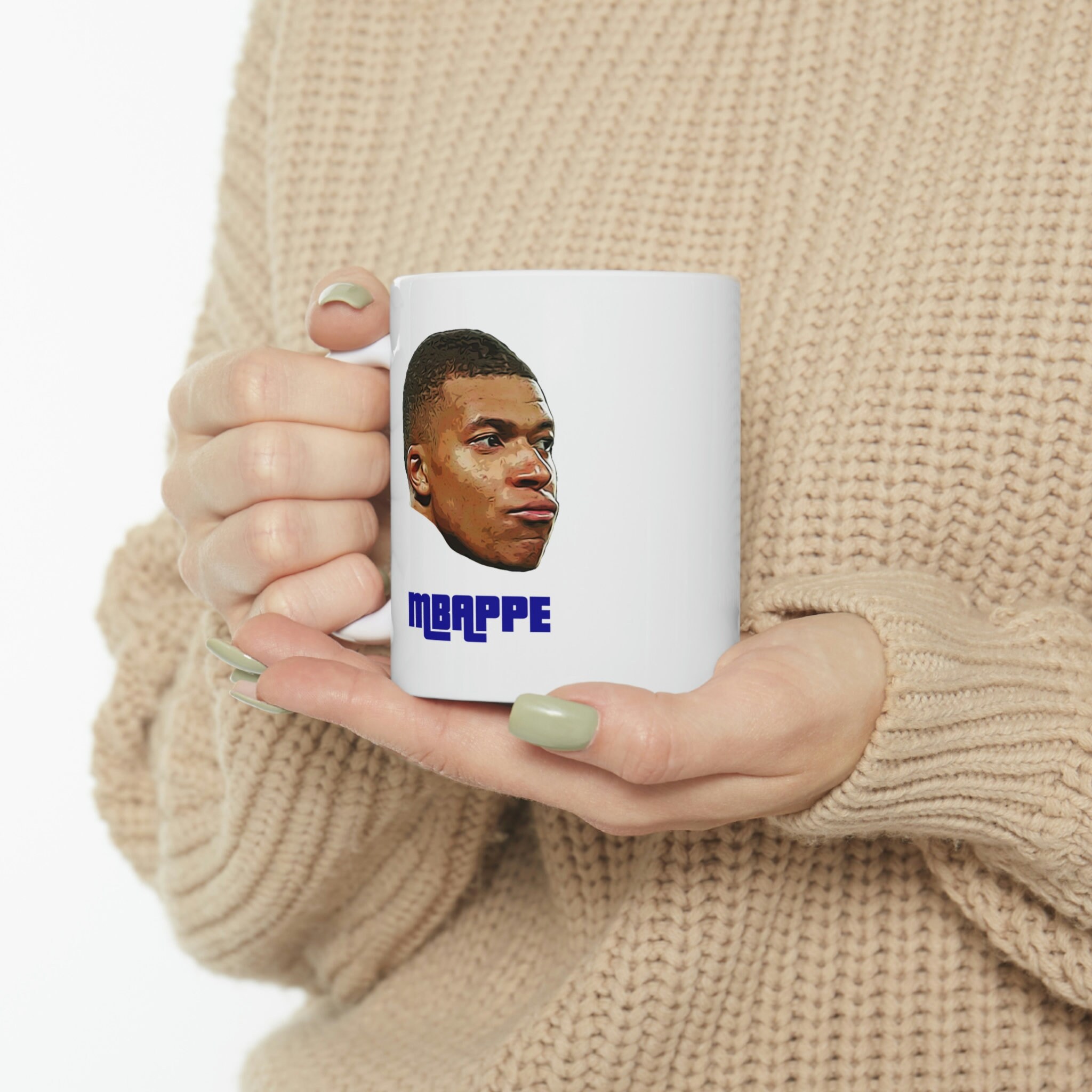 Kylian Mbappé KM10 Français Équipe Nationale Mug Céramique