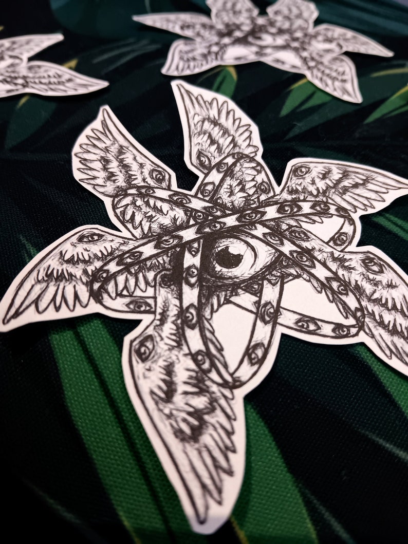 Biblically Accurate Angel Sticker Ophanim - Etsy