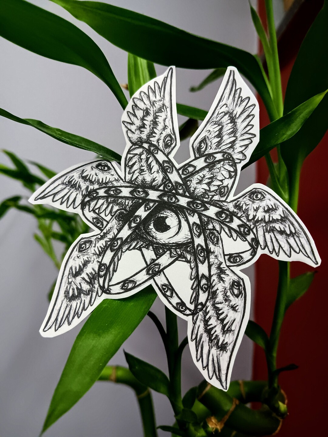 Biblically Accurate Angel Sticker Ophanim - Etsy