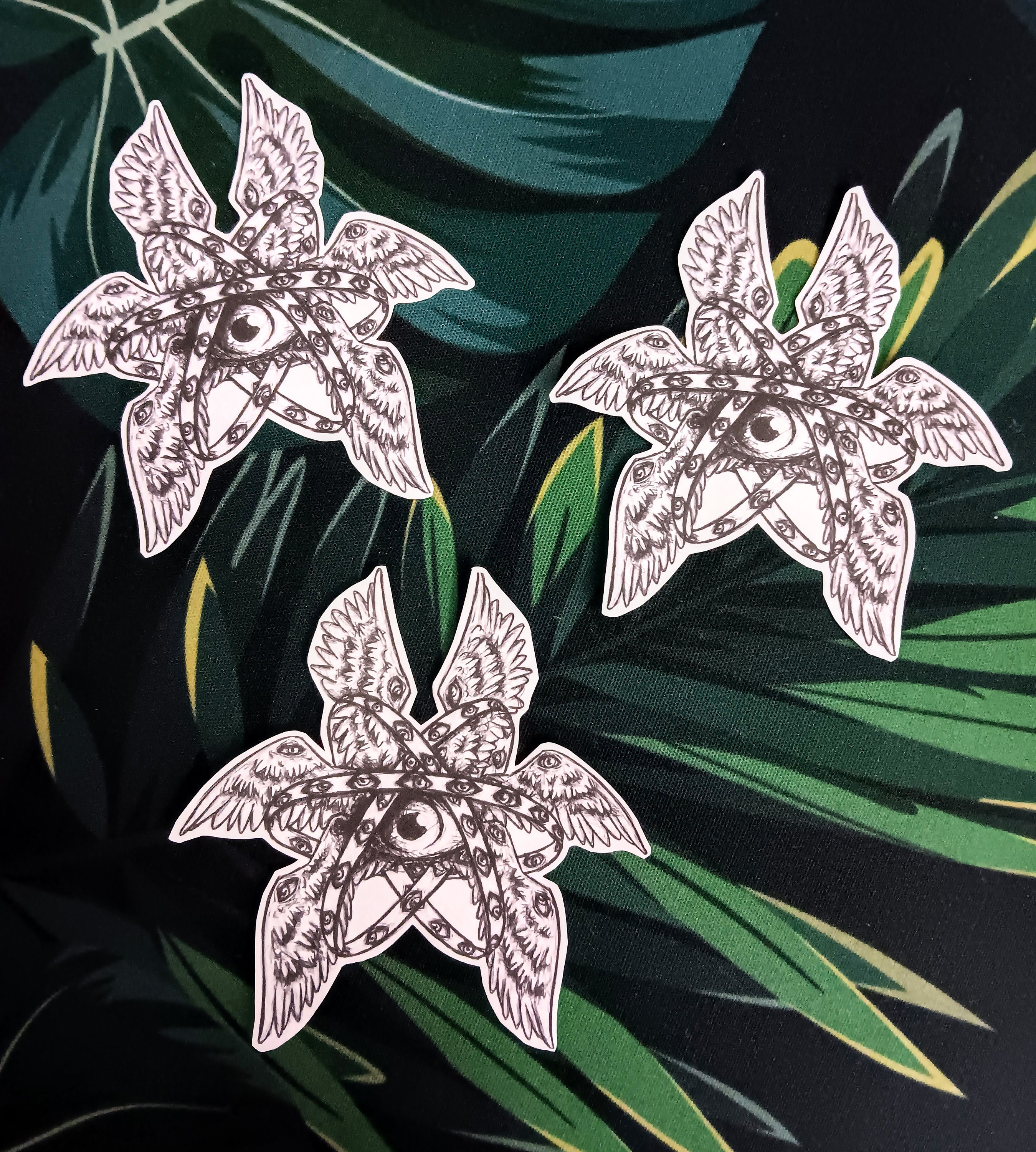 Biblically Accurate Angel Sticker Ophanim - Etsy