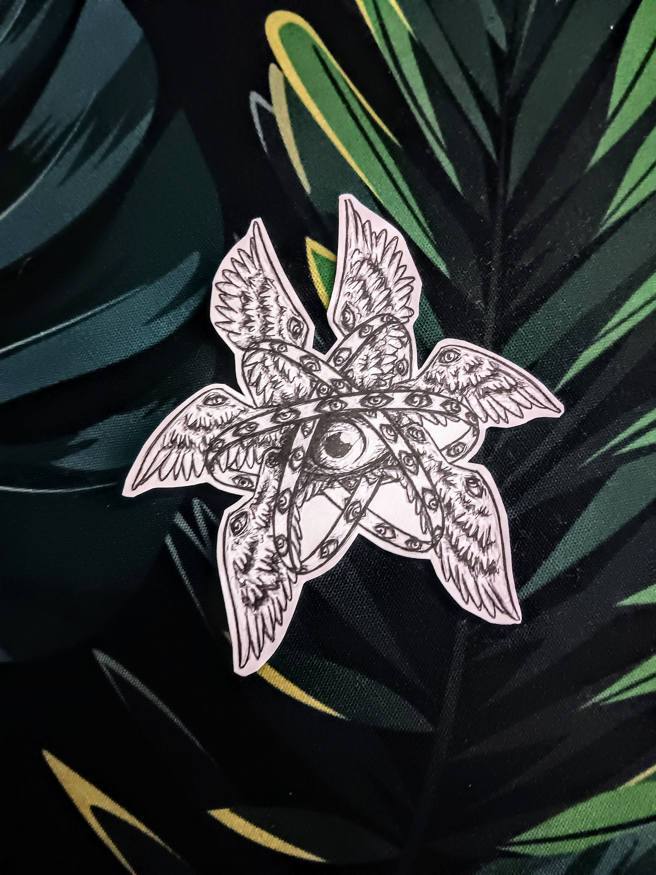 Biblically Accurate Angel Sticker Ophanim - Etsy