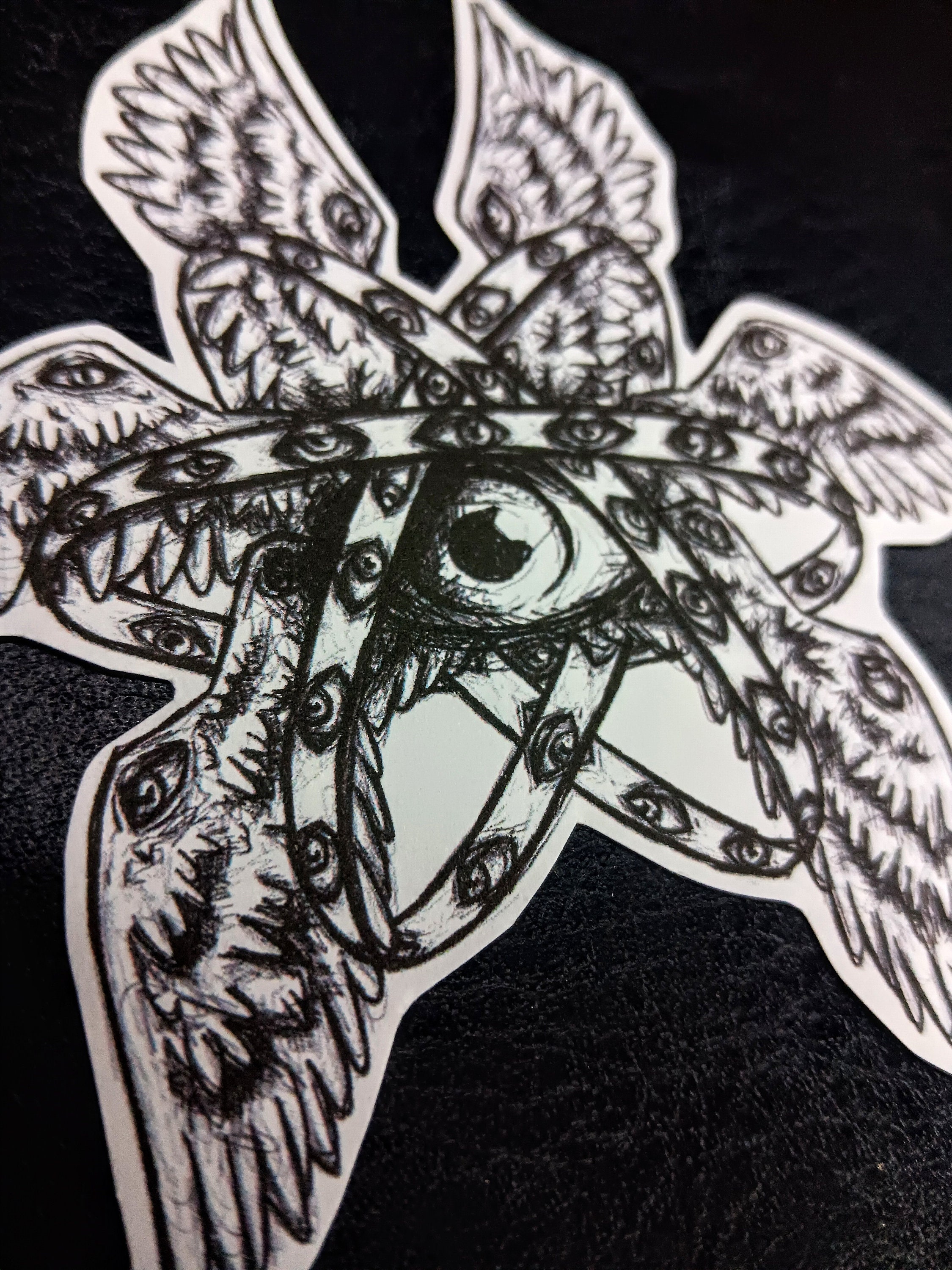 Biblically Accurate Angel Sticker Ophanim - Etsy